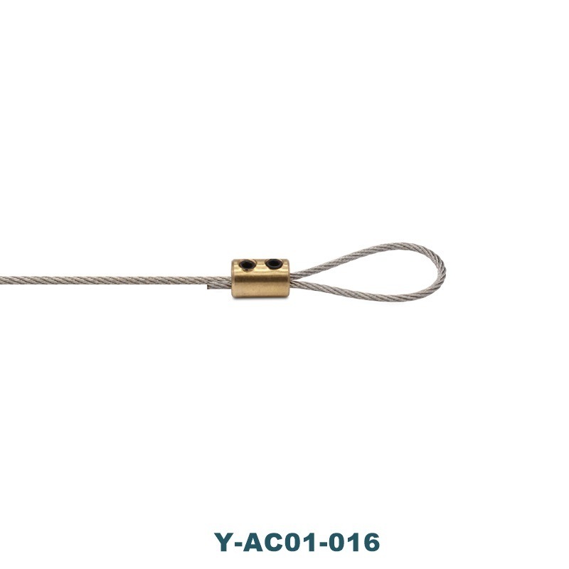 1.2mm Diameter Wire Rope Sling Hole Screw Clamp Loop End Wire Lifting ...